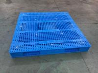 China Static Load 4000kg HUADING 1500X1500mm Stacked Double Face Open Deck Flat Plastic Pallet for sale