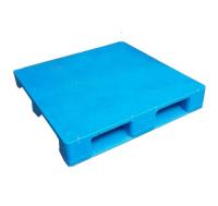 China Industry Pallet HUADING 1000*1000 Single Face Plastic Pallet for Dynamic Load 1.5T for sale