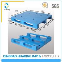 China 1200*1000*140mm Anti-Slip Flat Deck Reinforced Plastic Pallet with HDPE Virgin Material for sale