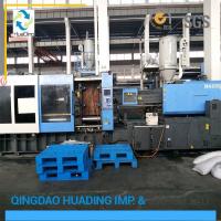 China 1200*1000*140mm Anti-Slip Flat Deck Reinforced Plastic Pallet with HDPE Virgin Material for sale