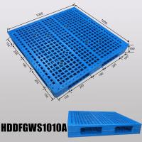 China Industry Pallet Reversible with Antislip Rubber Inserted and HDPE Material 1000*1000 Size for sale