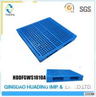 China Industry Pallet Reversible with Antislip Rubber Inserted and HDPE Material 1000*1000 Size for sale