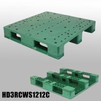 China Logos and Numberings on Request HUADING 1212 Plastic Pallet for Easy Identification for sale