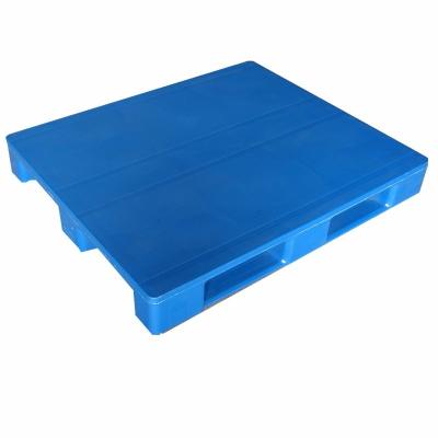 China Single Faced 1T Load Capacity HUADING Hygenic Plastic Pallet 1200*800 for Racking System for sale