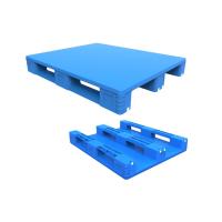 China Static Load 6T 4-Way Entry Type HUADING 1200*1000 Euro Plastic Pallet for Storage Shelves for sale