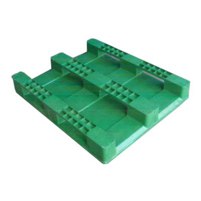China 1200*1000*100mm HDPE Heavy Duty Large Stackable Plastic Pallet with 4-Way Entry Type for sale