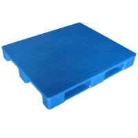 China 1200*1000*100mm HDPE Heavy Duty Large Stackable Plastic Pallet with 4-Way Entry Type for sale