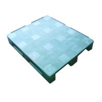 China 1200*1000*100mm HDPE Heavy Duty Large Stackable Plastic Pallet with 4-Way Entry Type for sale