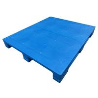China HUADING Single Face Medical Plastic Pallet for Food Racking Load 1T 1300*1100*150mm for sale