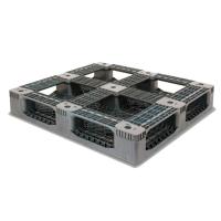 China 1200*1000 mm HDPE Material Plastic Pallets for Storage Produced In by HUADING Company for sale