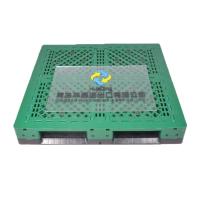 China Large Size Stacking Plastic Pallet by HUADING Grid Double Faced for Racking System for sale