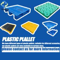 China 1300*1300*150mm European Single Faced Wood Plastic Pallet for Safe and Secure Storage for sale