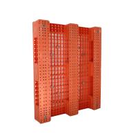 China 1300*1300*150mm European Single Faced Wood Plastic Pallet for Safe and Secure Storage for sale