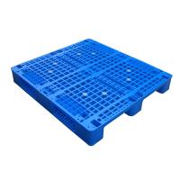 China Single Faced Euro 1200*1000 Injection Plastic Pallets with 6T Static Load from HUADING for sale
