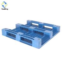 China Single Faced Euro 1200*1000 Injection Plastic Pallets with 6T Static Load from HUADING for sale