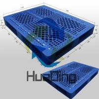 China HUADING 1100*1100mm Recycled HDPE One Way Plastic Pallet for Dynamic Load of 0.6T for sale
