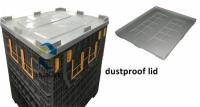China Large Capacity Foldable Plastic Container with 4T Static Load and Collapsible Design for sale
