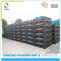 China 1200*1000*590mm Heavy Duty Foldable Warehouse Storage Container with Wheels and Handle 1T for sale