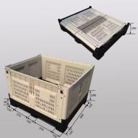 China Collapsible Logistics Pallet Boxes for Fruit Transport 1120*920*700mm 100-400kg/layer for sale