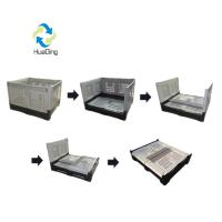 China Collapsible Logistics Pallet Boxes for Fruit Transport 1120*920*700mm 100-400kg/layer for sale