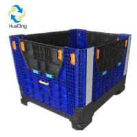 China Large Capacity Heavy Duty Collapsible Pallet Box 1200*1000*975mm with Dynamic load 1T for sale