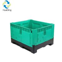 China Dynamic Load 1T Collapsible Pallet Box for Fruit Storage 1200*1000*760mm Ventilation for sale