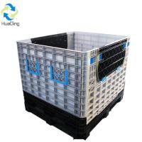 China Single Faced Style Foldable HDPE Plastic Pallet Box for Automotive Battery Storage for sale