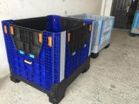 China 1T Capacity Pallet Box Collapsible Design for Heavy Duty Warehousing Solutions for sale