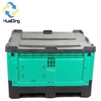 China Interial Dimension 1120x910x610mm Grid Plastic Pallet Box for Agricultural Euro Sales for sale