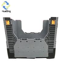 China 1200*1000mm Logistic Heavy Duty Collapsible Pallet Container with 1 Ton 4 Ton Capacity for sale