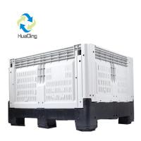 China Collapsible Grid Plastic Pallet Box for Convenient Transportation and Storage for sale