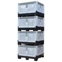 China 1120x910x660mm Internal Specification Folding Shipping Container for Warehouse Storage for sale