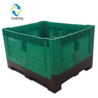 China Storage Solution Collapsible Pallet Box for Fruits and Vegetables Static Load 4000KG for sale