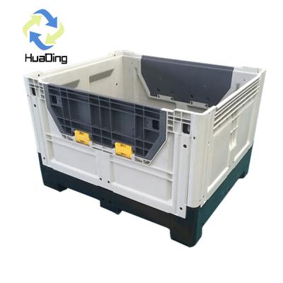 China Distribution with Large Collapsible Plastic Pallet Bin and Capacity Requirements for sale