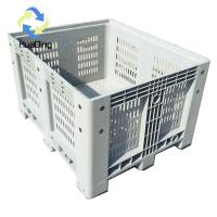 China Storage Solution HUADING Stackable Turnover Plastic Pallet Box for Industry Needs for sale