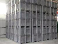 China Storage Solution HUADING Stackable Turnover Plastic Pallet Box for Industry Needs for sale