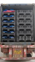 China Plastic Storage Pallet Box with Handles 1.2T Dynamic Load 4T Static Load Capacity for sale