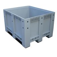China 1T Dynamic Load Plastic Pallet Box with 820L High Capacity and 1200*1000*760mm Size for sale