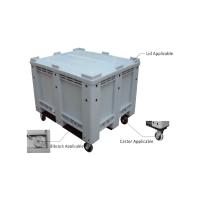 China 1125x925x615mm HDPE Pallet Box for Storage Single Faced 4 Way Entry 100-400kg/Layer for sale