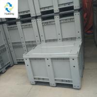 China Large Plastic Pallet Boxes for Bulk Handling HUADING's Durable and Recyclable Option for sale