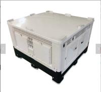 China Convenient Foldable Pallet Box 1120x910x660mm Internal Specification 1T Dynamic Load for sale