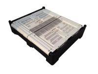 China Convenient Foldable Pallet Box 1120x910x660mm Internal Specification 1T Dynamic Load for sale