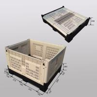 China Convenient Foldable Pallet Box 1120x910x660mm Internal Specification 1T Dynamic Load for sale