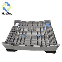 China Dynamic Load 1T Heavy Duty HDPE Lockable Pallet Box for Easy Handling and Durability for sale