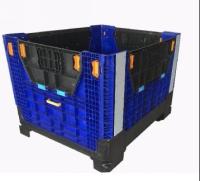 China Collapsible Pallet Container 1200*1000*1000 for Furniture Storage Heavy Duty Plastic Box for sale