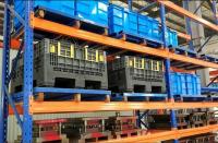 China Collapsible Pallet Container 1200*1000*1000 for Furniture Storage Heavy Duty Plastic Box for sale
