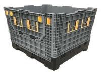 China Customized Heavy Duty Plastic Container 1200*1000*1000mm for Storage and Shipping for sale