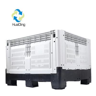 China Large Heavy Duty Collapsible Pallet Bin 1200x1000x760mm for Fruit and Vegetable Storage for sale