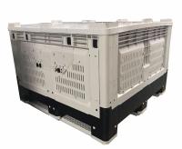 China Large Heavy Duty Collapsible Pallet Bin 1200x1000x760mm for Fruit and Vegetable Storage for sale
