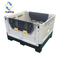 China Versatile HUADING Plastic Pallet Box for Fruits and Vegetables Customizable Labeling for sale